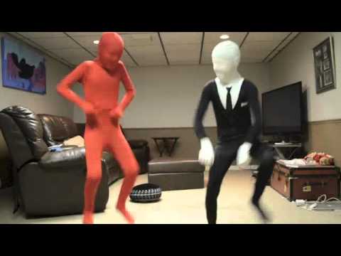 Morphsuit Awesome Face Dance - YouTube