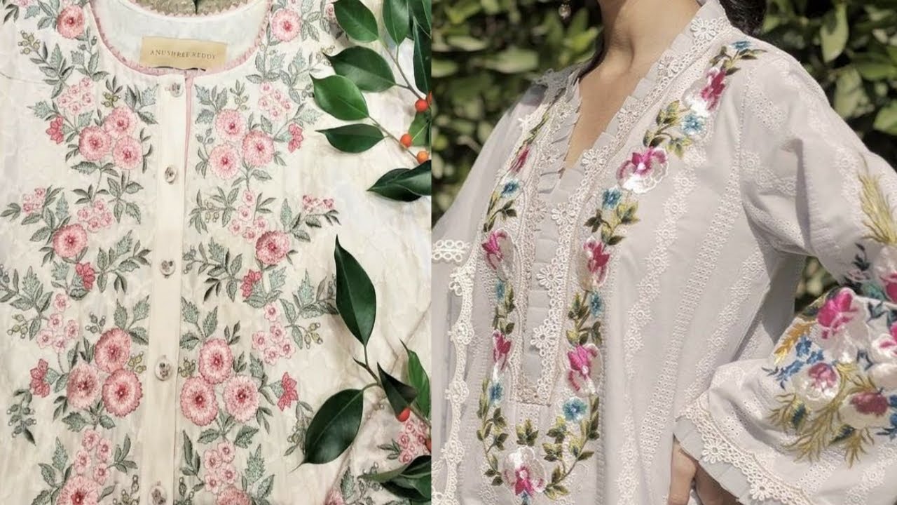 handwork kadai design suit ! - YouTube