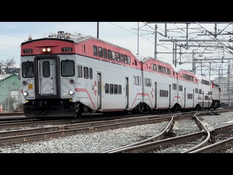 Short Video: Caltrain action at College Park on 2/16/24 - YouTube