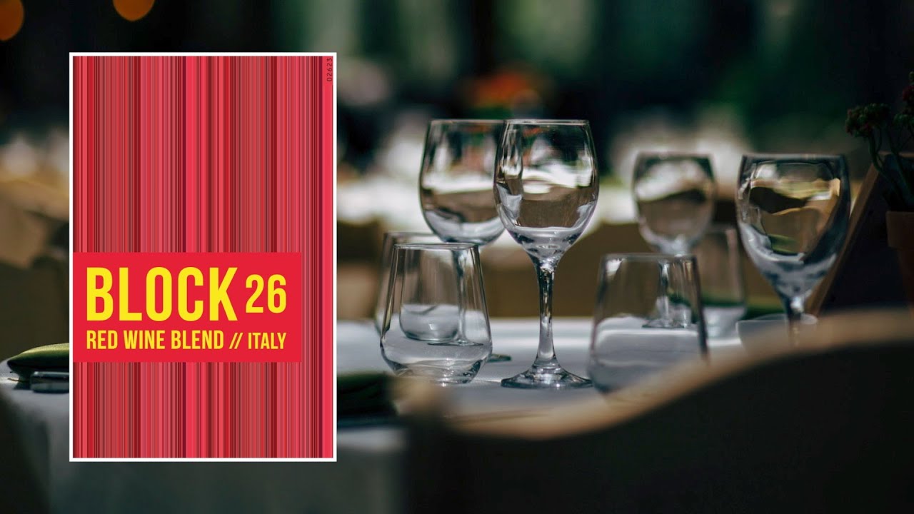 Block 26 // Red Wine Blend // Italy - YouTube