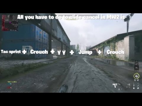 How to slide cancel in MW2 (UPDATED) - YouTube