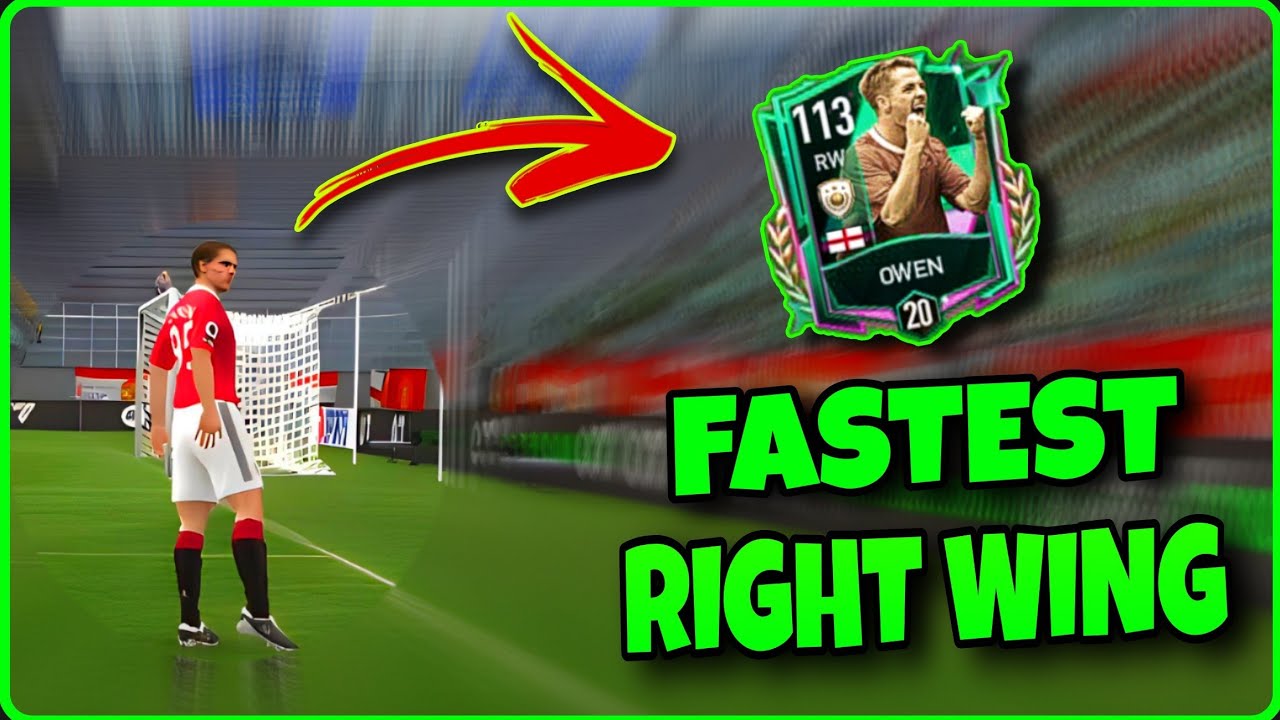 FASTEST RW / RIGHTWING in Fifa Mobile 🤯 // 113 OVR card in fifa mobile ...