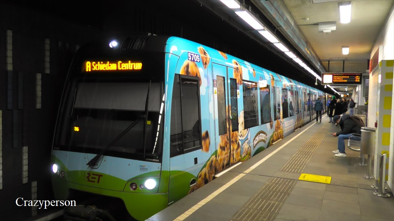 RET Rotterdam Metro en Tram in Nov. en Dec. 2023 - YouTube