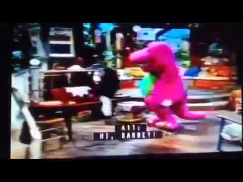 Barney comes to life (The Exercise Circus!) - YouTube