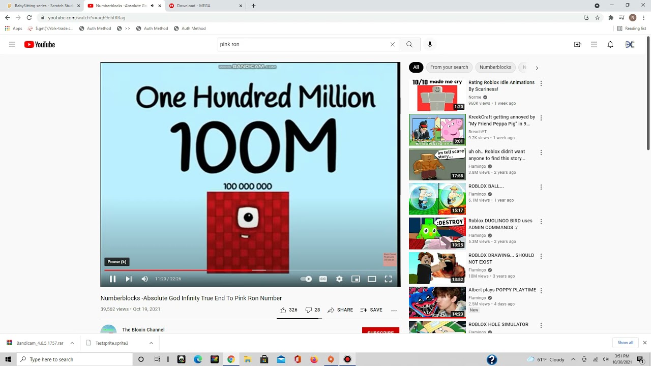 Numberblocks -Absolute God Infinity True End To Glitchx2 - YouTube