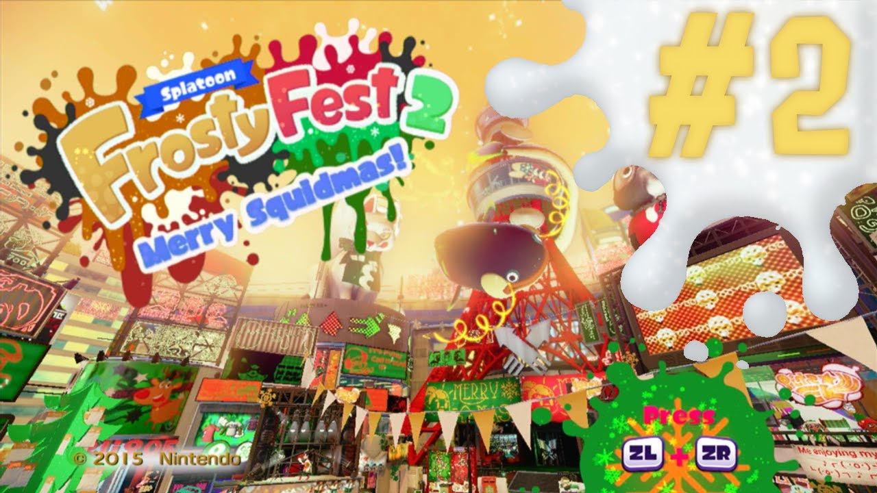 Splatoon Custom Splatfest - Elves vs Santa (FrostyFest 2) | Part 2 ...