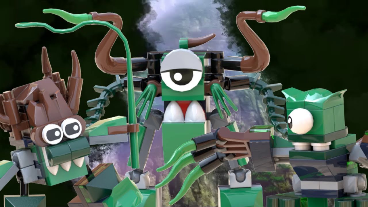 LEGO Mixels Custom Rainforest Tribe - Series 19 MOCs - YouTube