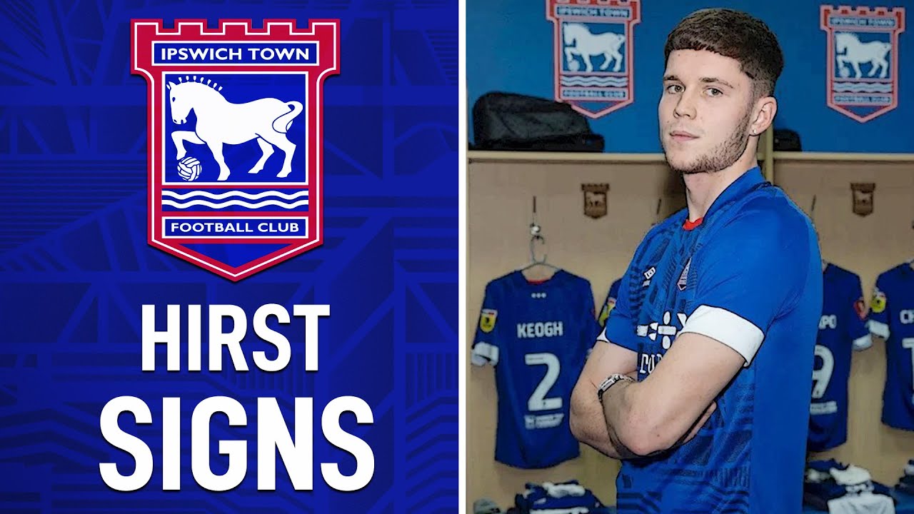 George Hirst signs for Ipswich Town - YouTube