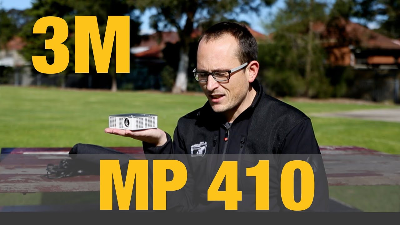 3M MP410 - mini projector - YouTube