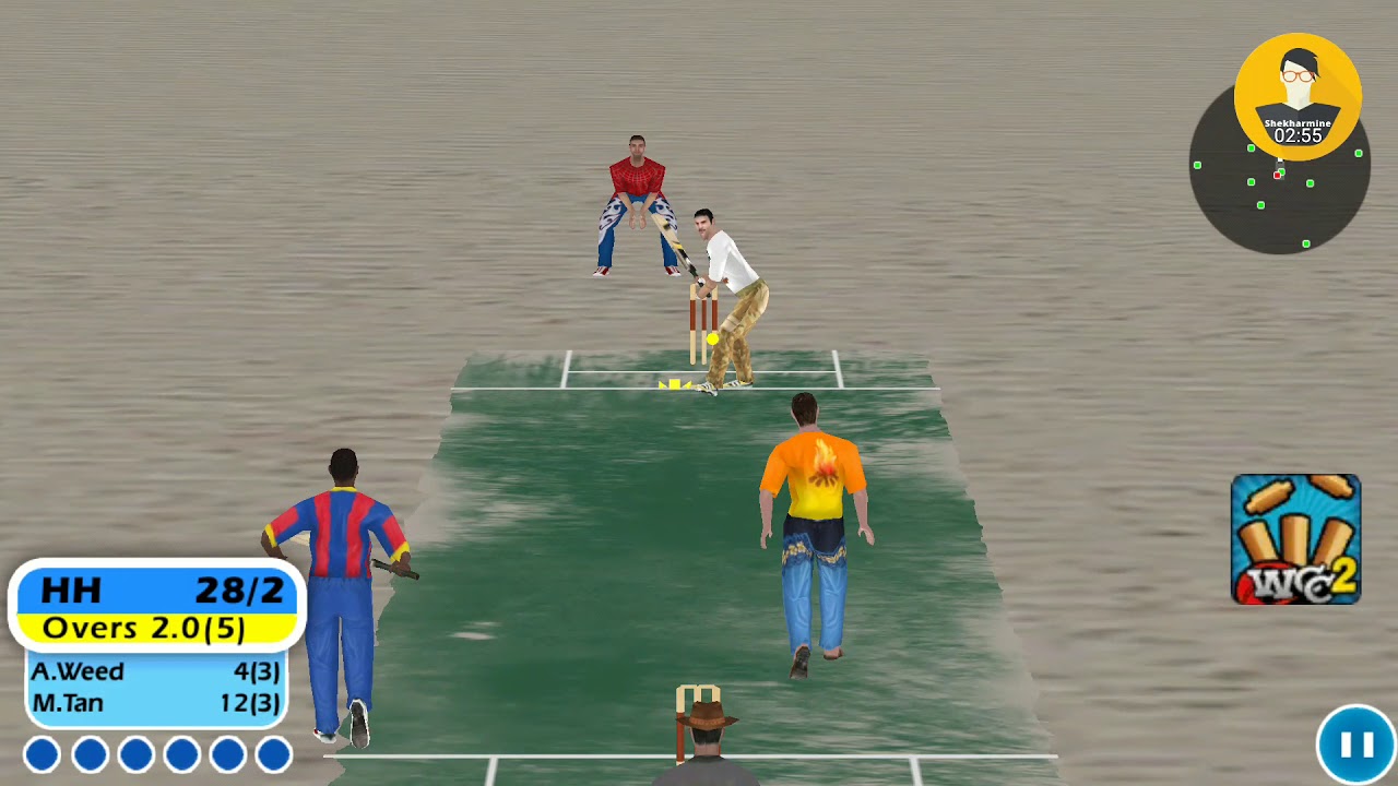 Beach Cricket Android Gameplay - YouTube