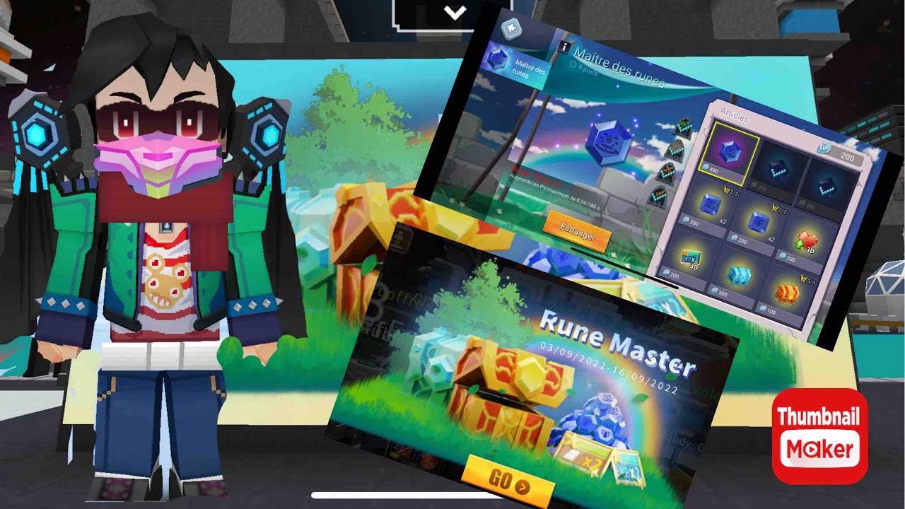 NEW BEDWARS MASTER RUNE EVENT GARENA BLOCKMAN GO - YouTube