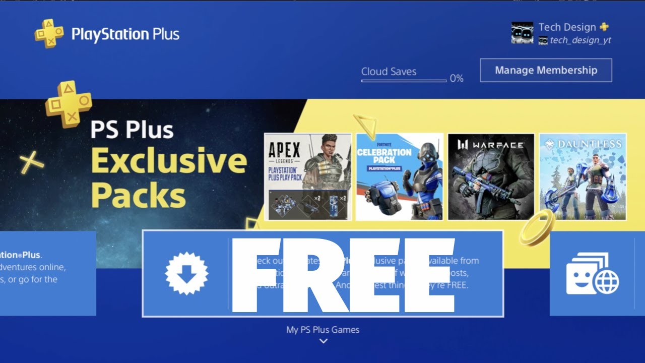 How to Download PS Plus Exclusive iTems 2020 for FREE | PlayStation ...
