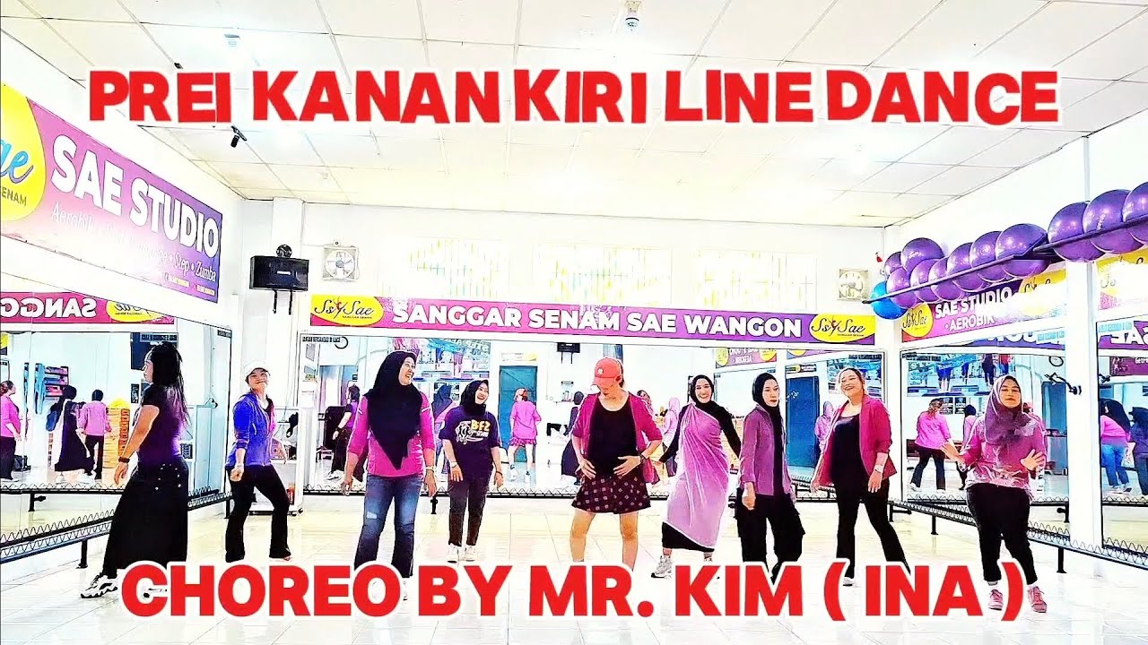 PREI KANAN KIRI // LINE DANCE // CHOREO Mr. KIM ( INA ) // JUNI 2024 // - YouTube