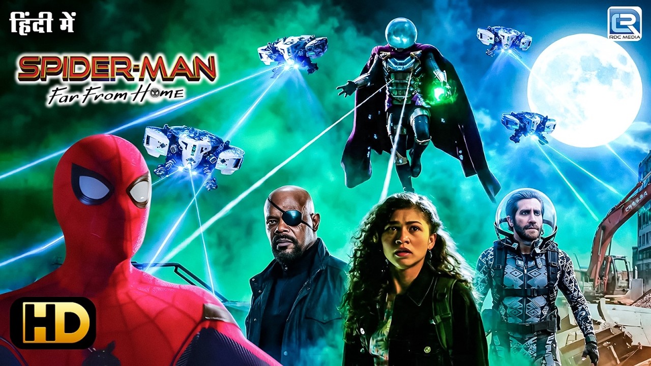 Spider-Man: Far from Home - Spiderman Vs Drones Action Scene | Mysterio ...