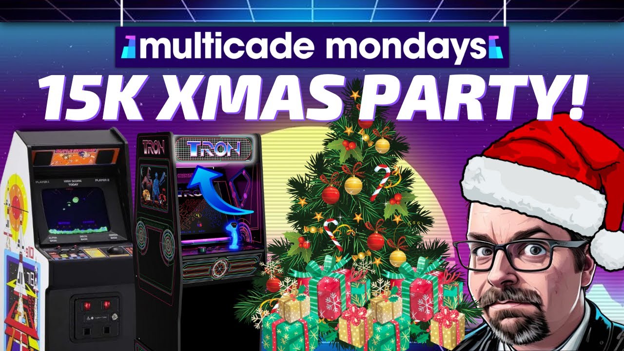 Home Arcade XMas Party & 15K Subscriber Giveaway Special! - YouTube