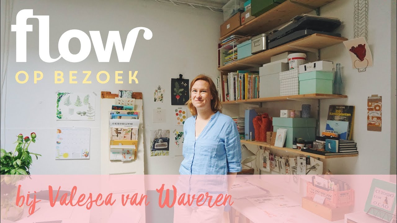 Op bezoek bij Valesca van Waveren | Flow Magazine - YouTube