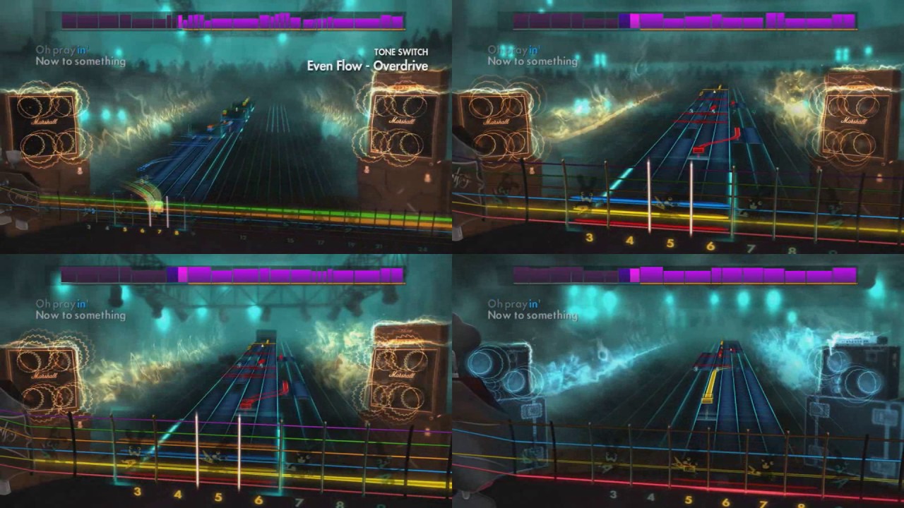 Rocksmith 2014 (Pearl Jam - Even Flow) Lead/Rhythm/Alt. Rhythm/Bass ...