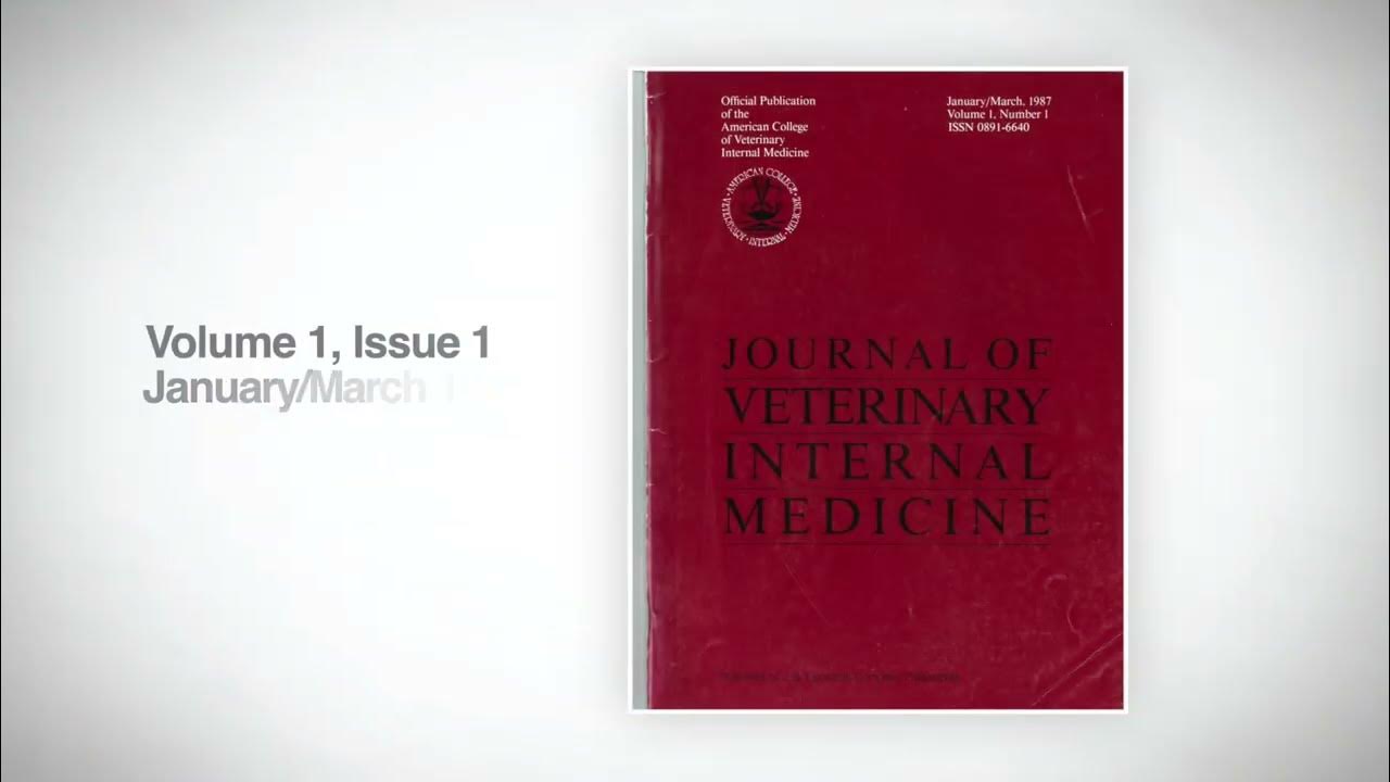 ACVIM 50th Anniversary Video Series: Journal of Veterinary Internal Medicine (JVIM) - YouTube