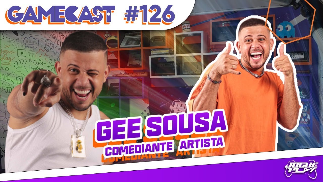 GEE SOUSA (COMEDIANTE) - GAMECAST #126 - YouTube