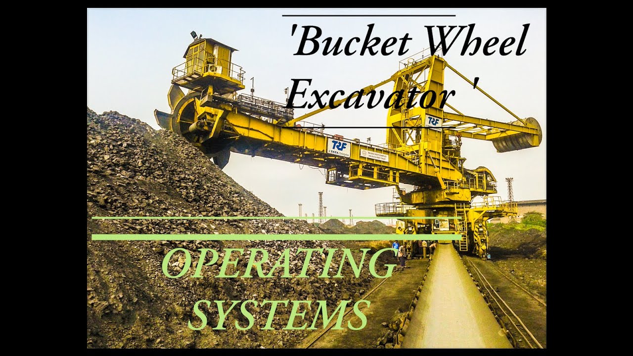 Operating A Bucket Wheel Excavator | Bucket Wheel Excavator Bucket ...