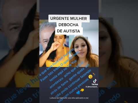 MULHER DEBOCHA DE AUTISTA DURANTE UMA LIVE NO TIKTOK