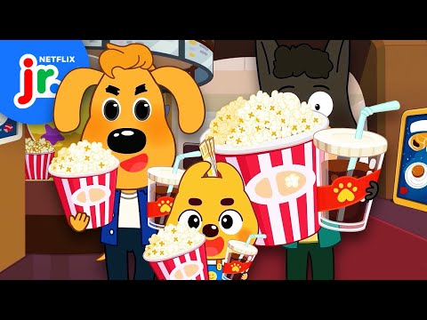 Sheriff Labrador Goes to the Movies 🍿 Sheriff Labrador | Netflix Jr