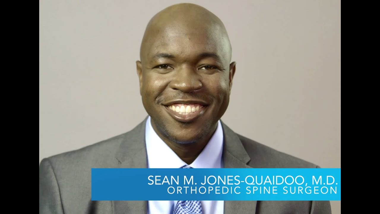 Dallas Spine Surgeon: Dr. Sean M. Jones-Quaidoo - YouTube