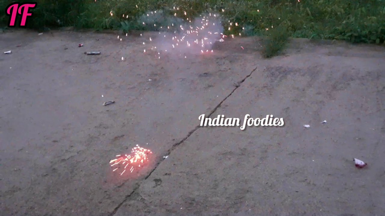 Red Bijli Crackers Diwali fireworks - YouTube