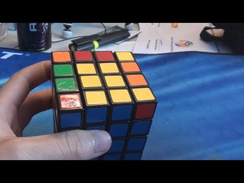 4x4x4 Rubik's Cube Tutorial (German) Part 3 (Parity) - YouTube