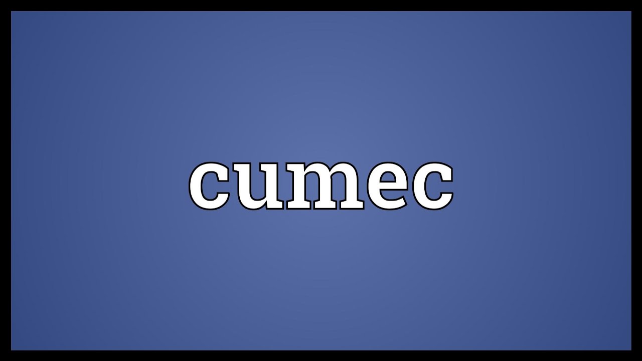Cumec Meaning - YouTube