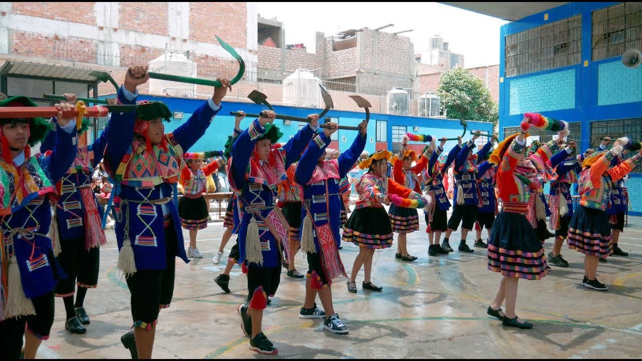 ALLPA LLANKAY - DANZA DE I.E. 2090 VIRGEN DE LA PUERTA 2"C" 2024 - YouTube