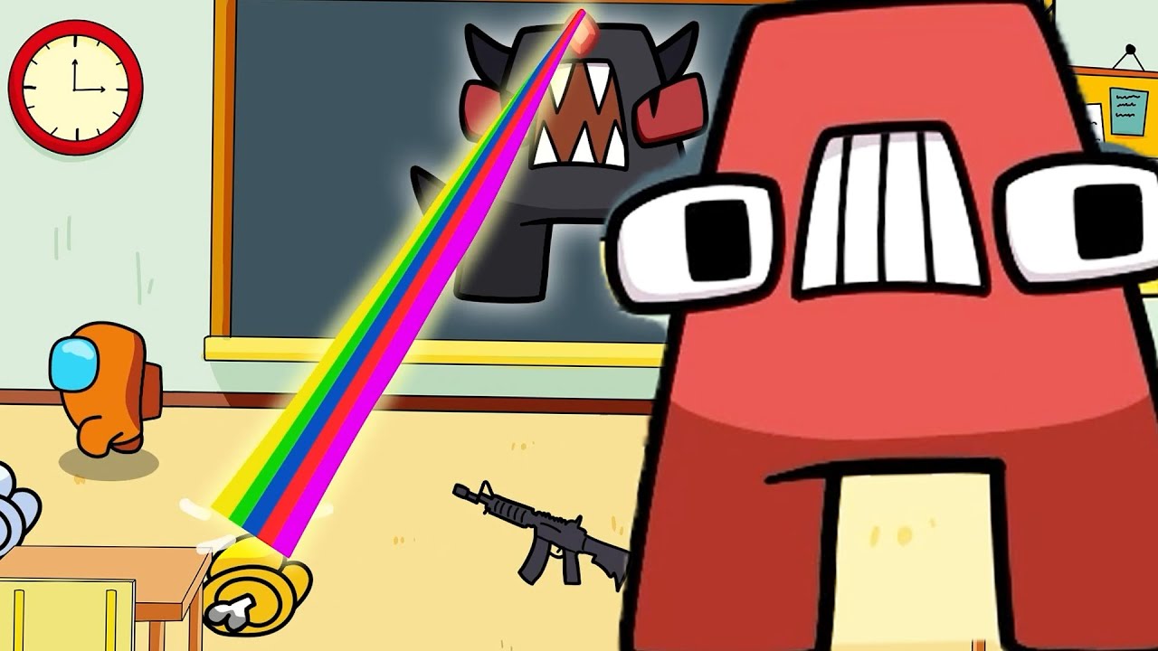 어몽어스 VS ABC Alphabet Lore Monster 화 AMONG US ANIMATION - YouTube