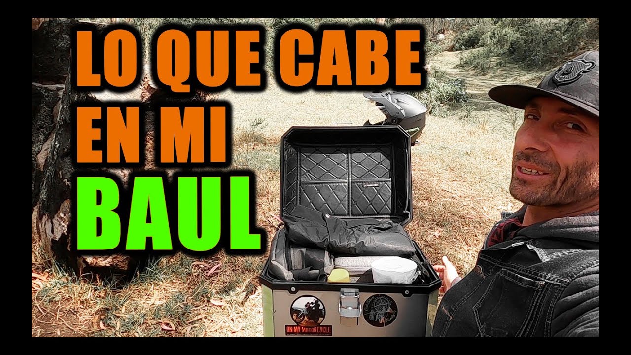 GN125 - LO QUE CABE EN MI BAUL - Suzuki GN125 - YouTube
