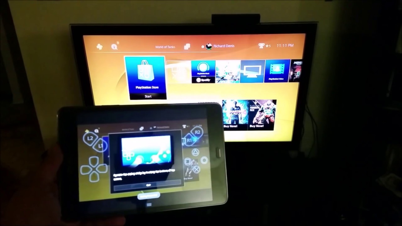 How to Play Your PS4 on Android using Remote App - YouTube