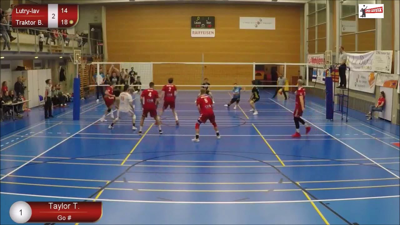 Tim Taylor 2019-20 Volleyball Highlights - YouTube