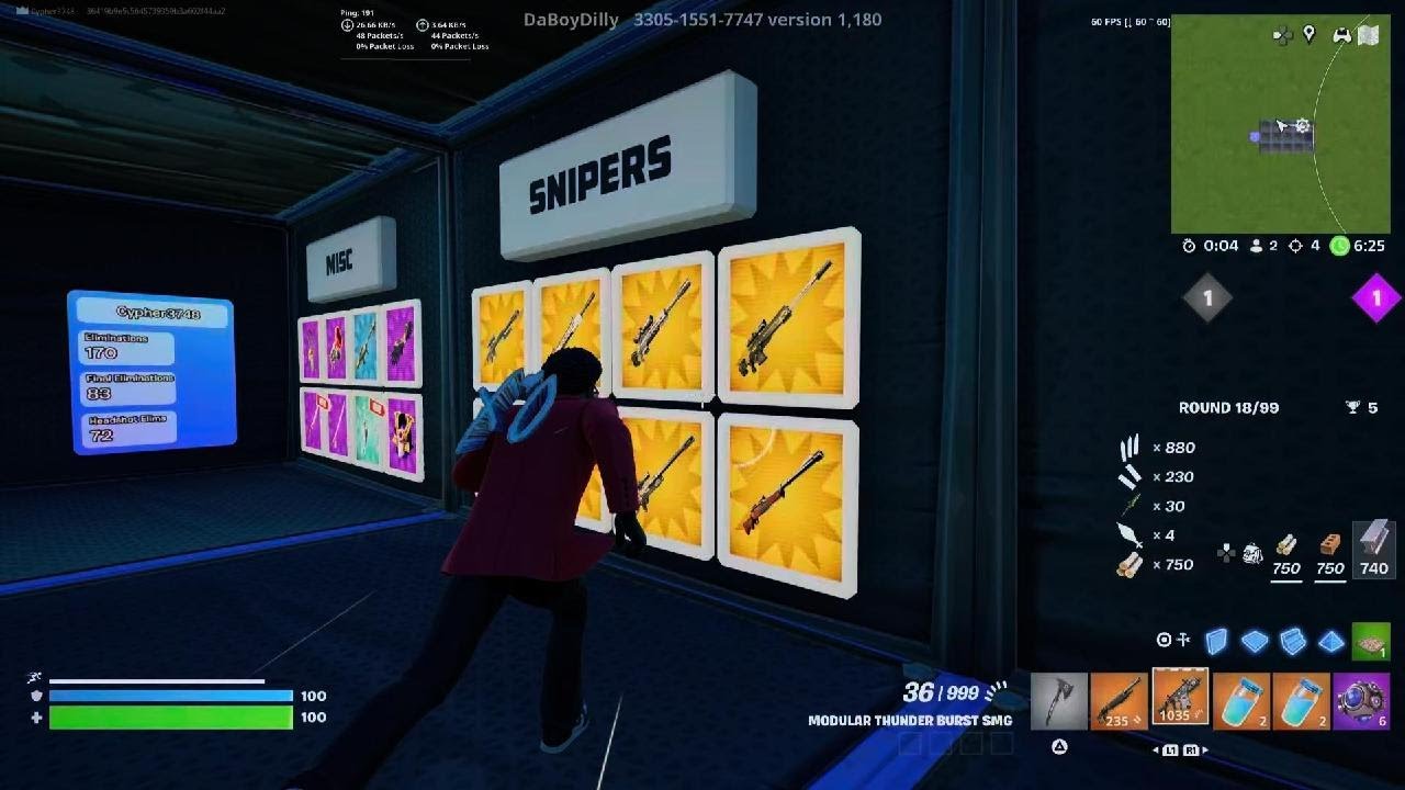 Fortnite-first headshot with hunting rifle ever - YouTube