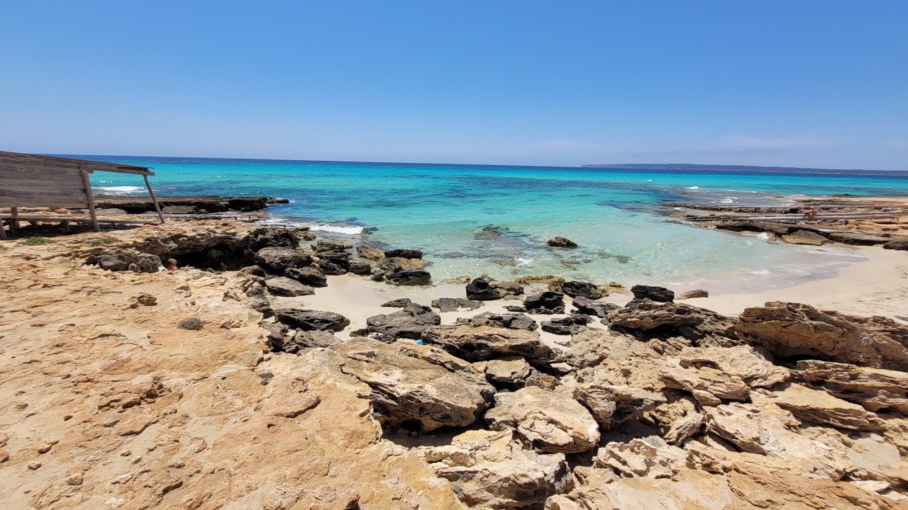 2024 Beach Walk: Playa de Migjorn, Formentera Island in Spain - YouTube