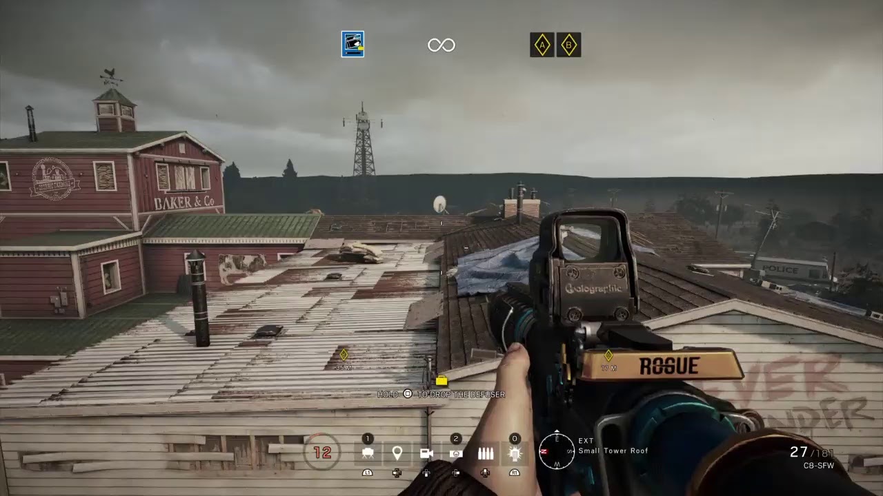 Rainbow Six Siege - Map Destruction Theme Oregon Rework - YouTube