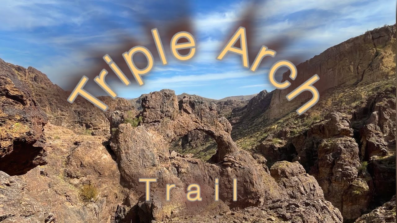 Hiking the Triple Arch Trail in the Superstition Mountains, - YouTube