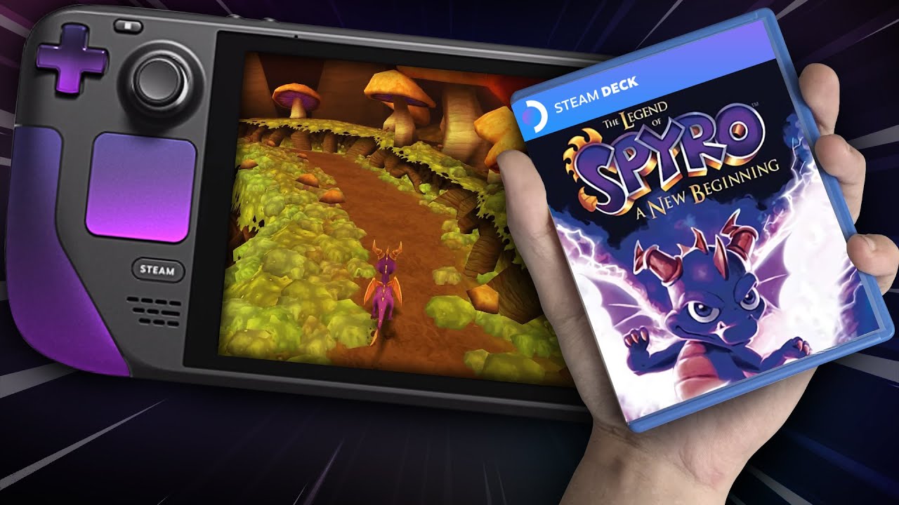 STEAM DECK ft. The Legend of Spyro A New Beginning - YouTube