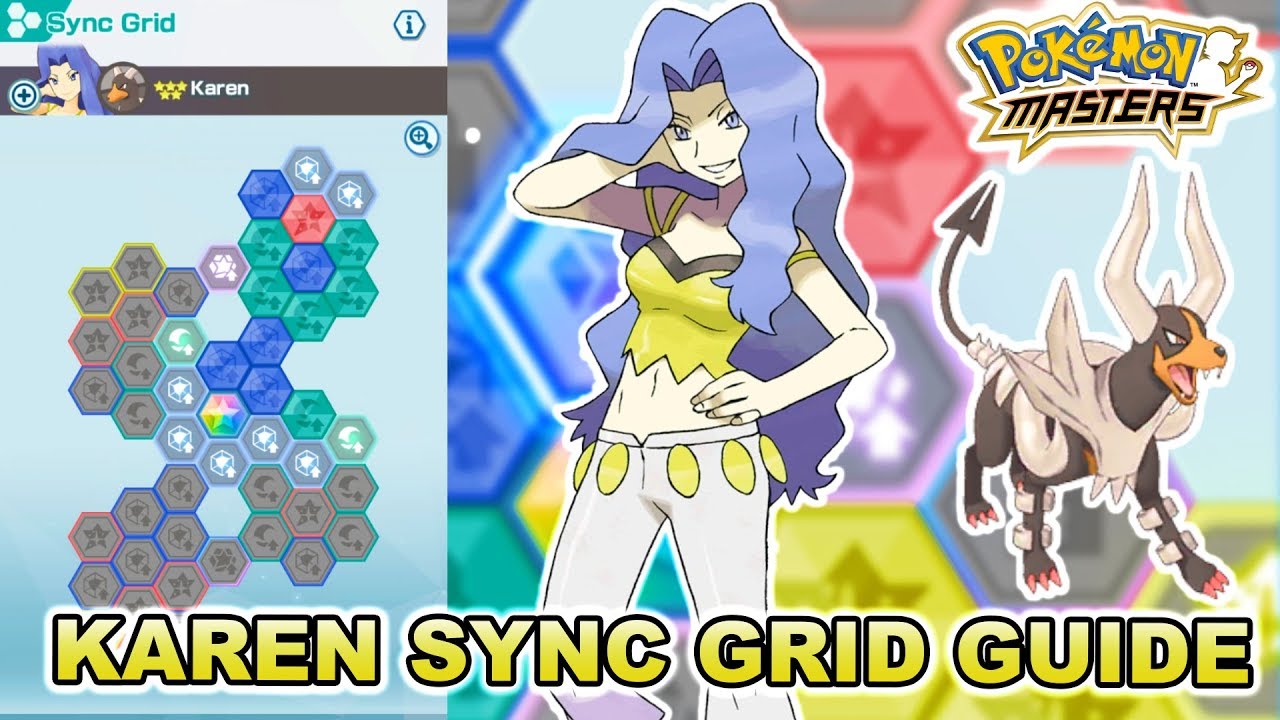 HUGE KAREN UPGRADE! KAREN & HOUNDOOM SYNC GRID BUILD GUIDE! | Pokemon ...