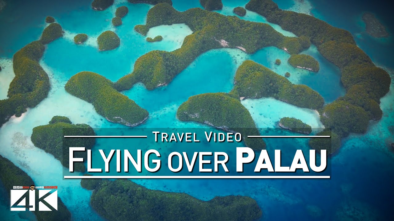 【4K】Flying over Palau | 2020 | Cessna Smile Air | Rock Islands ...