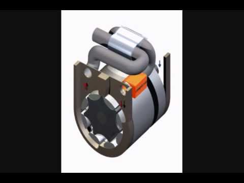 StarRotor Engine Animation - YouTube