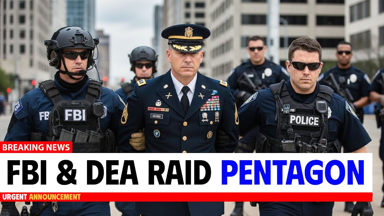FBI & DEA raid Defense Secretary's office — 3,800 arrests, 8 tons of ...