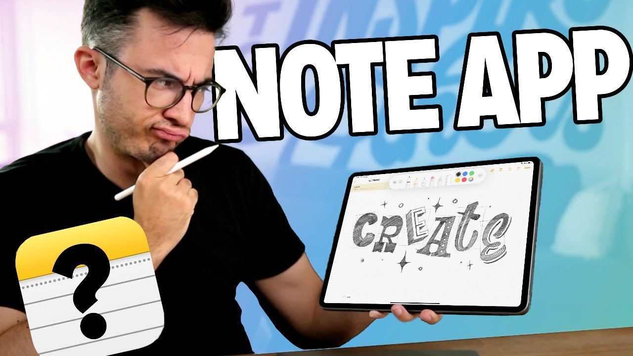 Can You Really Draw Inside Apple's Note APP?? - Draw With Stefan - YouTube