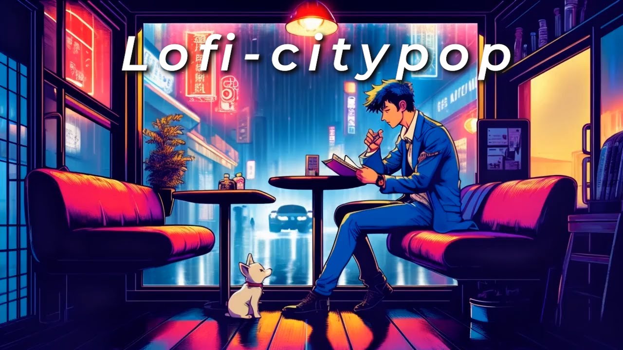 City pop for work and study progress in the world of Japanese anime ...