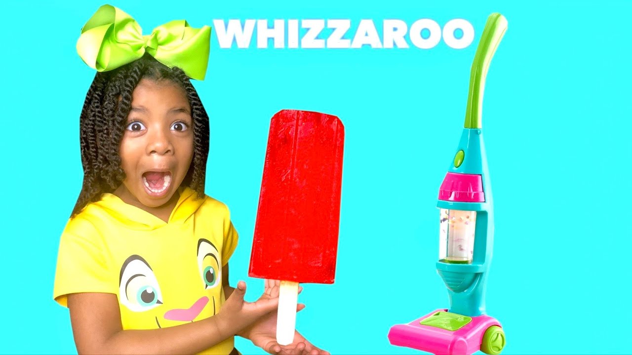 Sparkle Whizzaroo Pretend Play Selling Ice Cream and clean up with ...
