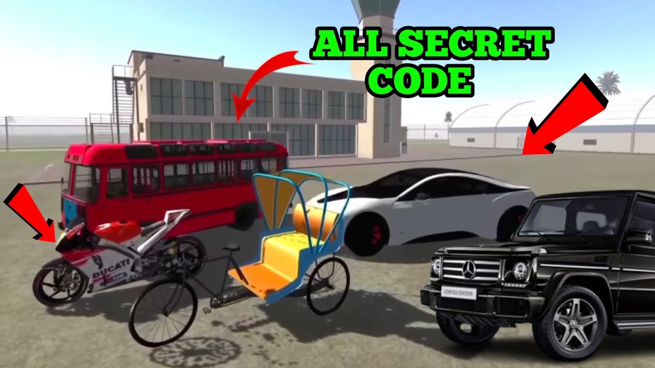 Finally New BUS Code Indian Bike Driving 3d//RGS Tool All Secret Code ...