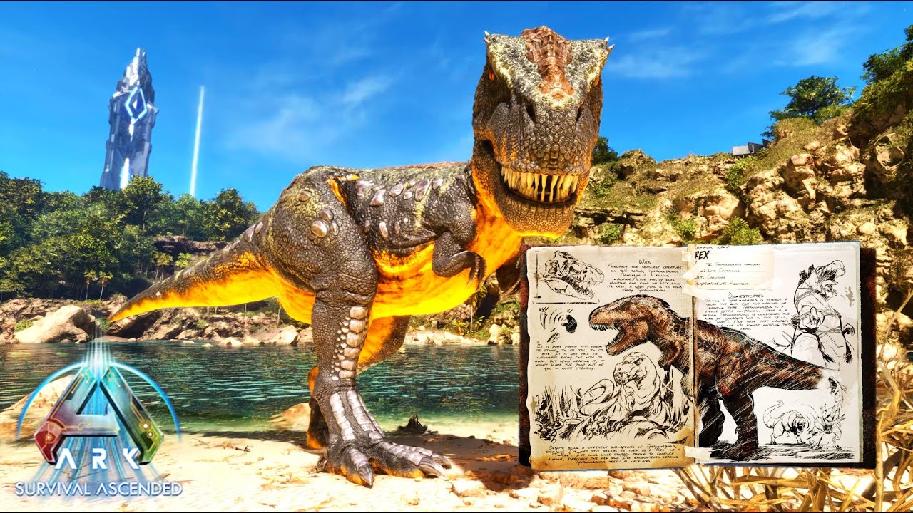 What Is A Tyrannosaurus Dominum Ark Survival Ascended - YouTube