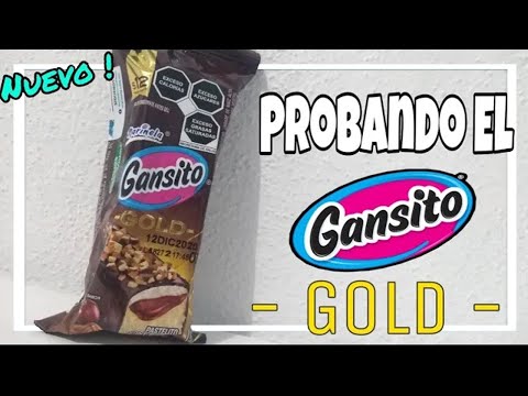 Probando el Nuevo Gansito "Gold" | ¿Es Bueno? - YouTube